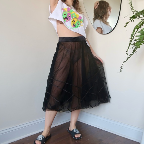 Skirts | Upcycled Prom Dress Turned Ballet Core Circle Skirt | Poshmark